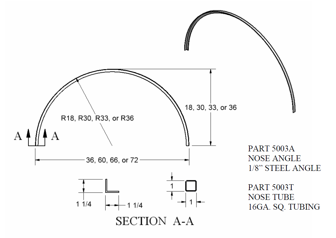 Nose Angle – Kampco Steel Products