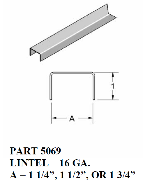 Lintel – Kampco Steel Products