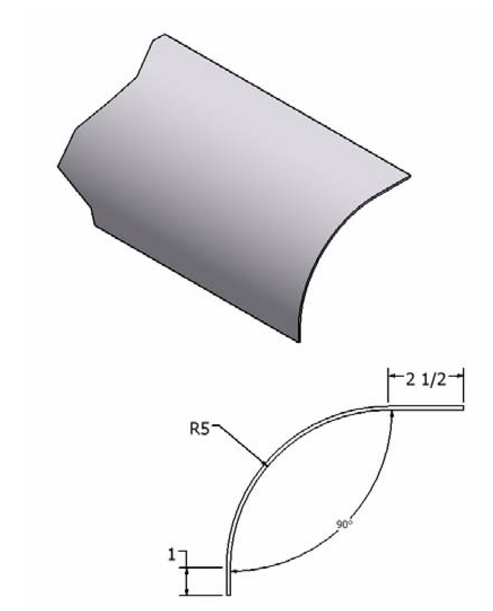 5" Radius Roof Cove – Kampco Steel Products