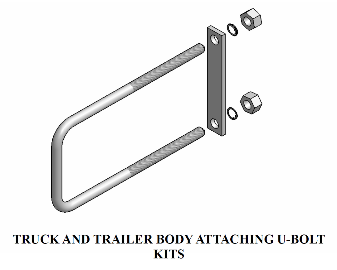 Truck and Trailer Body Attaching U-Bolt Kits – Kampco Steel Products